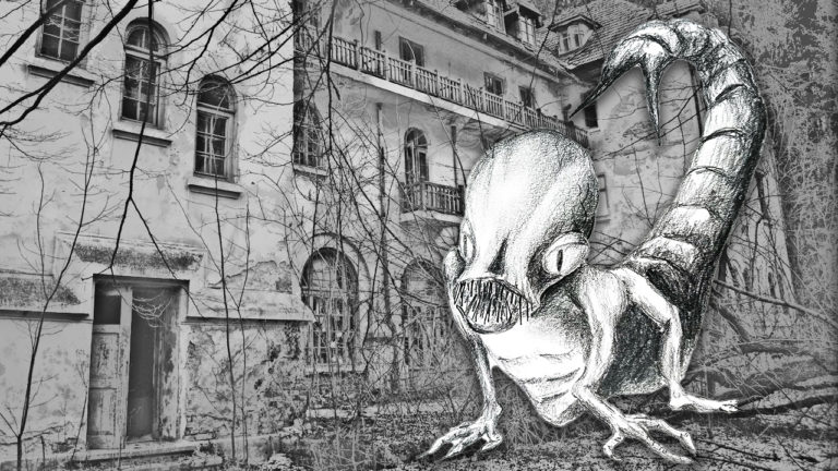 How to draw a scary drawing - Homespun Haints